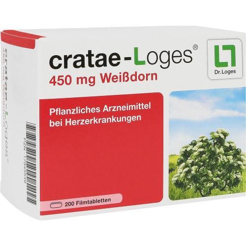 CRATAE-LOGES 450 mg Weißdorn Filmtabletten 200 St PZN 17945549 | eBay.de