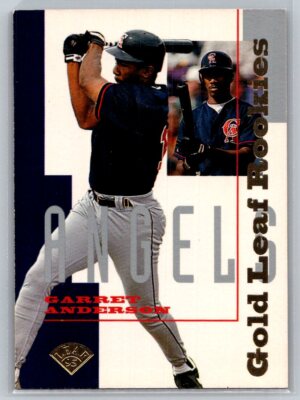 💎1995 Leaf Gold Leaf Rookies #2 Garret Anderson - California Angels💎 | eBay