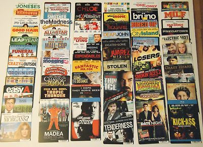 Lot 25 Random Comdey Themed Movie TV Television Backer Cards Mini ...