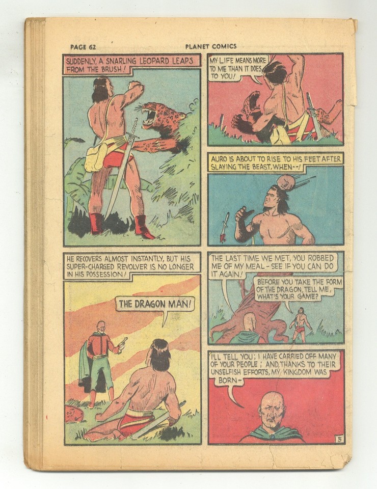 Planet Comics #3 Coverless 0.3 1940 | eBay