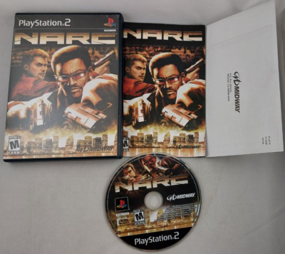 Narc (Sony PlayStation 2, PS2 2005) CIB / Complete - Tested - Reg. Card ...