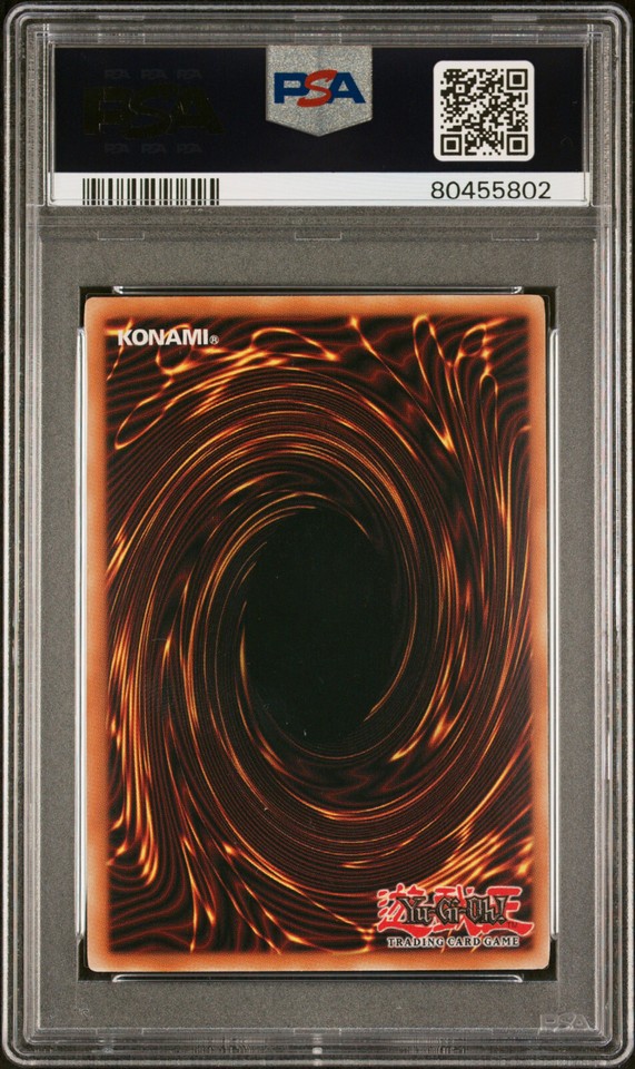 2007 YUGIOH DR04-EN126 CYBER BARRIER DRAGON RARE PSA 9 MINT #80455802 ...