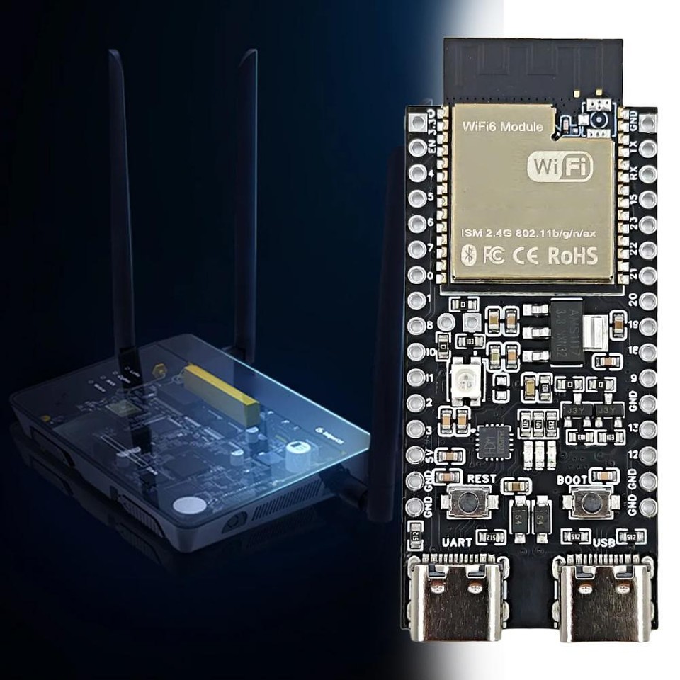 Esp32 C6 Esp32 C6 Devkitc 1 N4 Development Board Apklvsr Esp32 Module