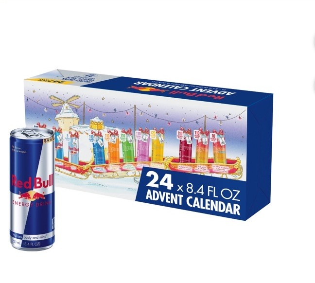 2025 Red Bull Advent Calendar Set 24 Days Christmas Countdown Calendar ...