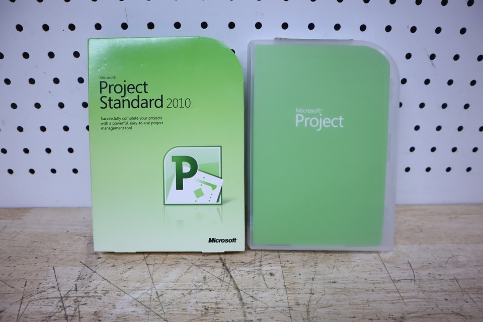 Microsoft Project 2010 Standard Retail Box With Serial Product Key *No Disc USA | eBay
