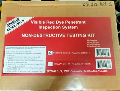 DYNAFLUX Crack Detection Kit & Components Flamable NDT kit DF-315-KIT ...