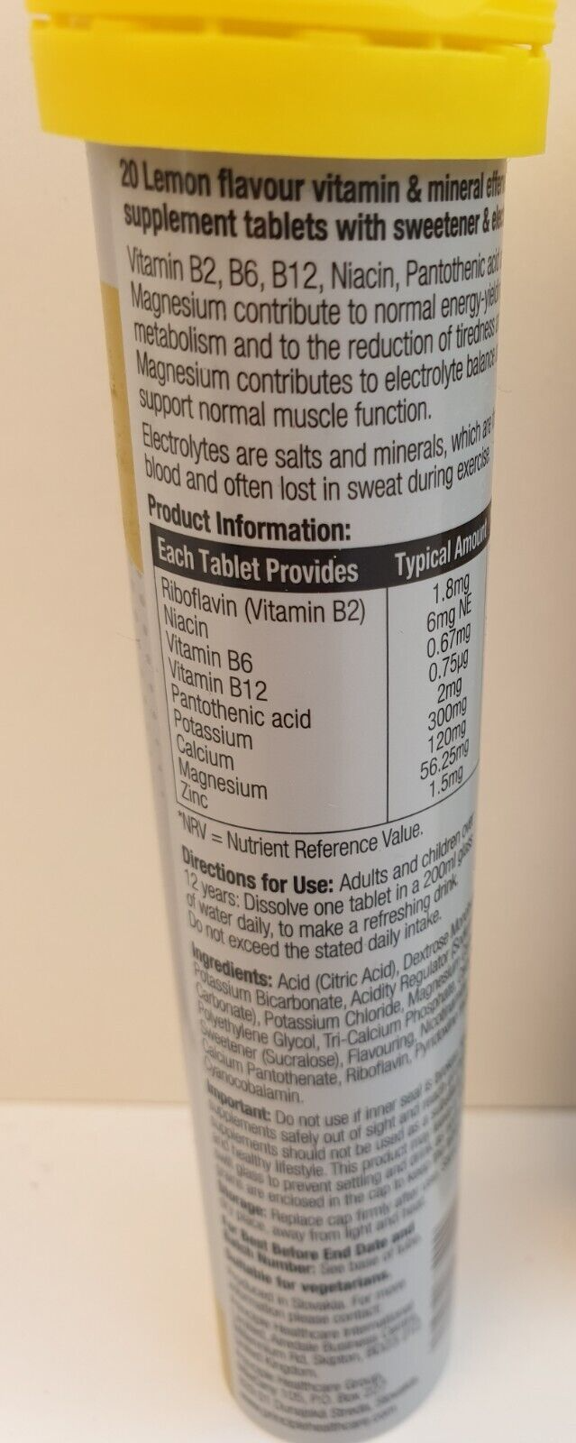 100 SCI-FIT Hydro+ Electrolytes & Magnesium Hydration Lemon ...