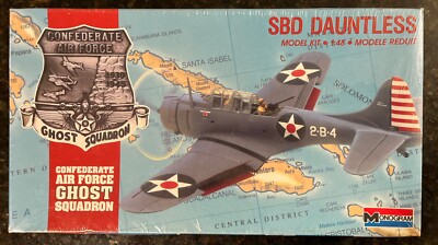 Monogram 1988 SBD Dauntless Ghost Squadron 1:48 Plastic Model Kit 5212 ...