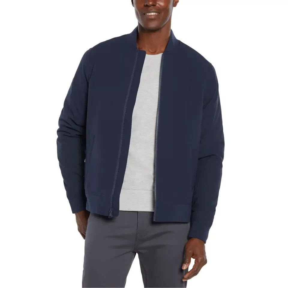 Banana Republic Men’s Bomber Jacket, Blue, Size L | eBay