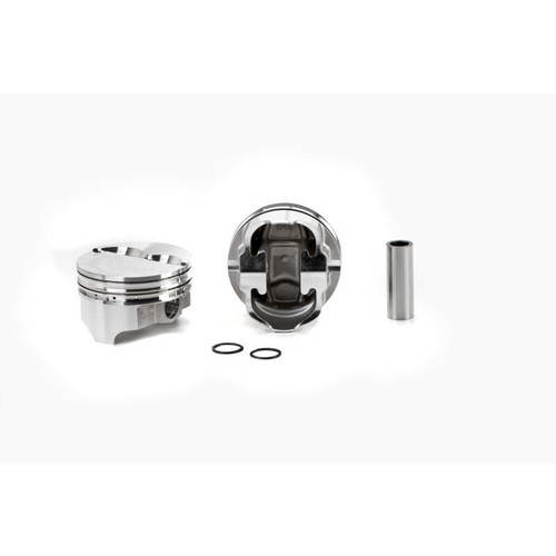 Icon Piston Set IC761.STD; 4.125" Bore -15.2cc Dish 2V for Chevy 377 ...