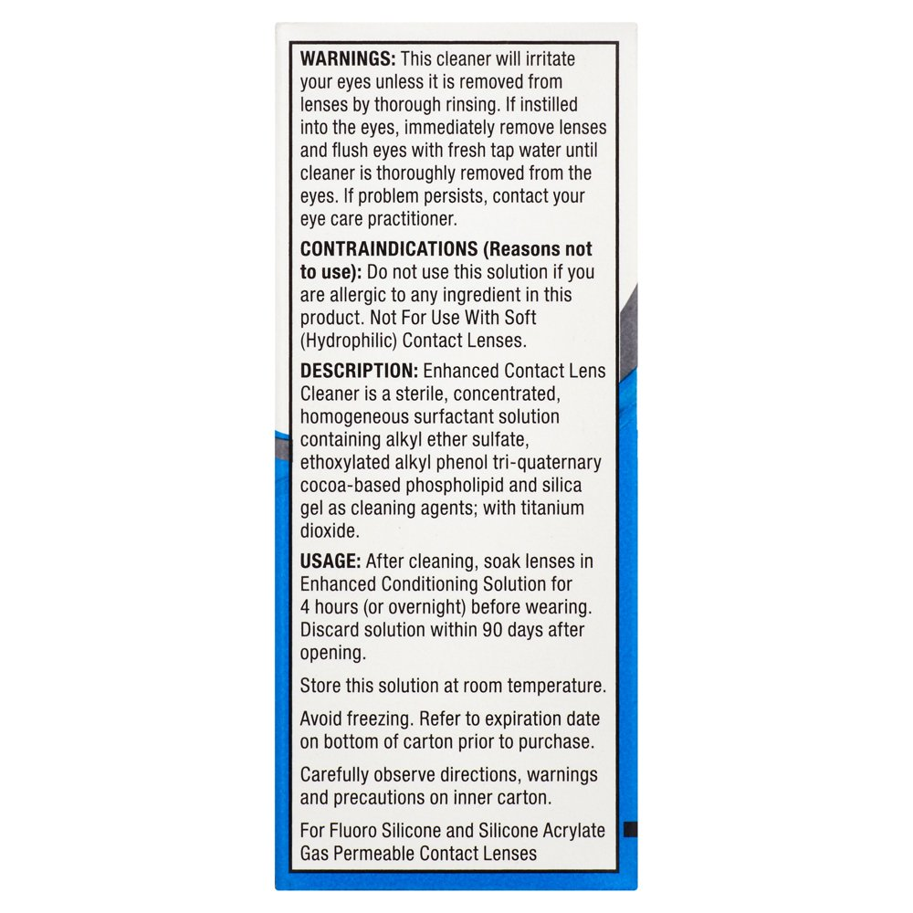 Equate Enhanced Contact Lens Cleaner, Step 1, 1 Fl. Oz. | eBay