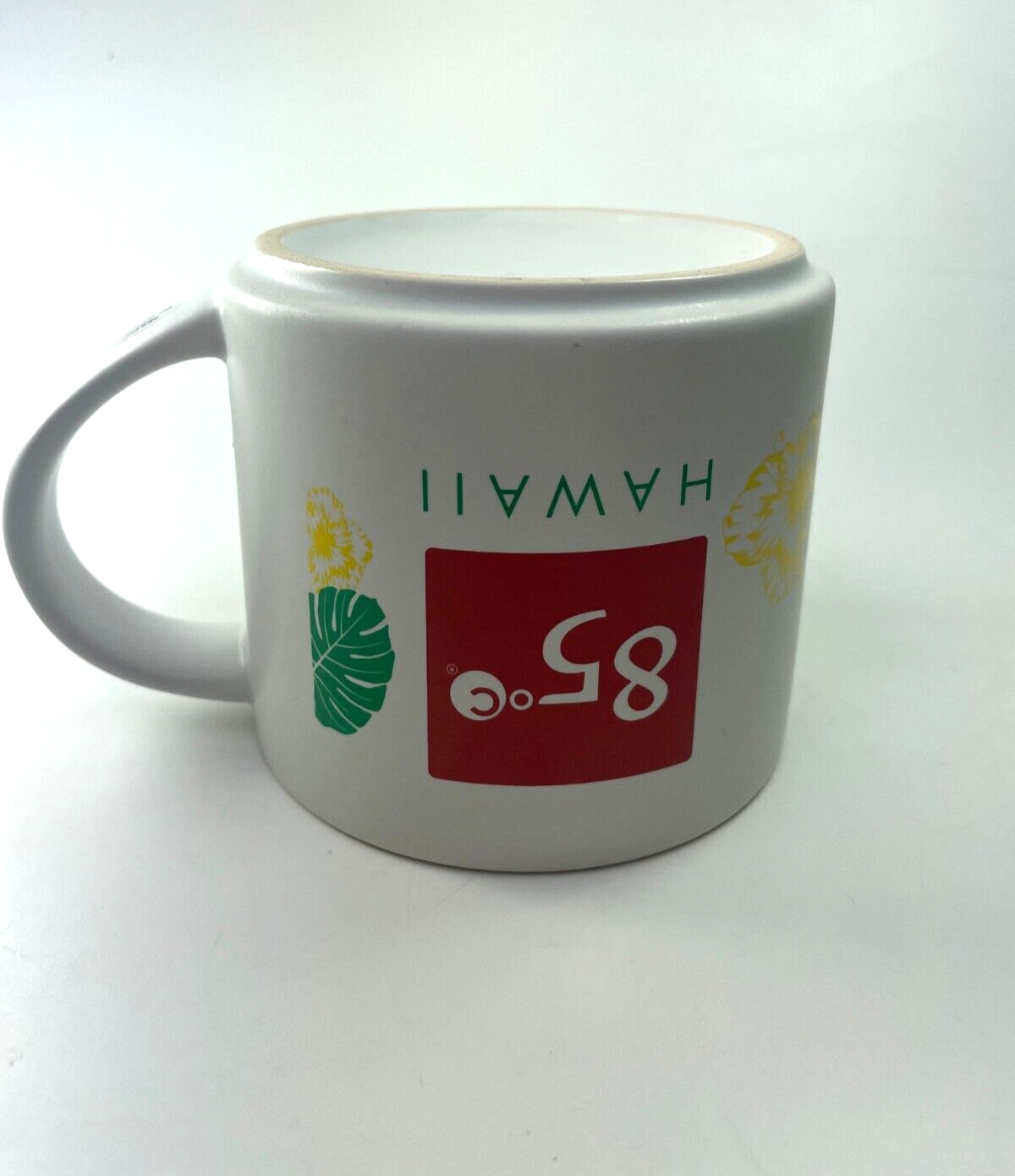 85c Degrees Bakery Cafe Hawaii Coffee Mug 16 oz Exclusive Souvenir Cup ...