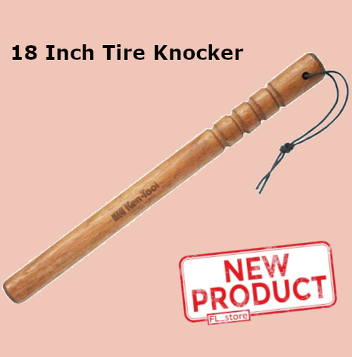 Tire Knocker Solid US Hickory Wood Attached Strap Fish Bat Thumper ...