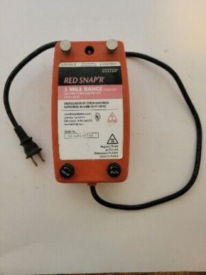 Electric Fence Controller Red Snap'r 3 Mile Range Model RS3 Zareba | eBay