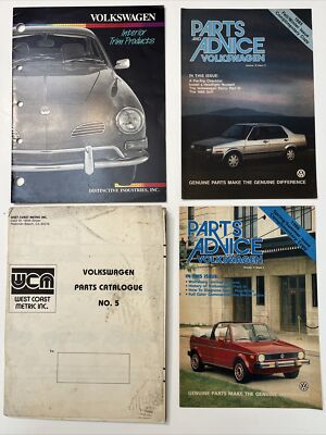 Vintage Volkswagen Parts Brochures | eBay