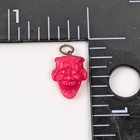 Vintage Red Celluloid Devil Head Charm Japan Midcentury Miniature with ...