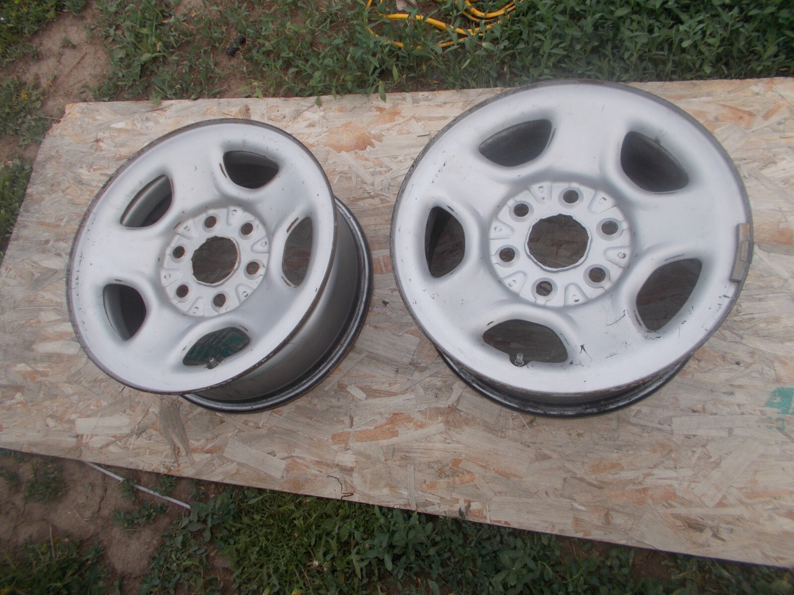 Chevrolet / GMC Truck Van OEM 8 Lug 16 x 6.5 Steel Wheel Rim Chevy 2500 ...