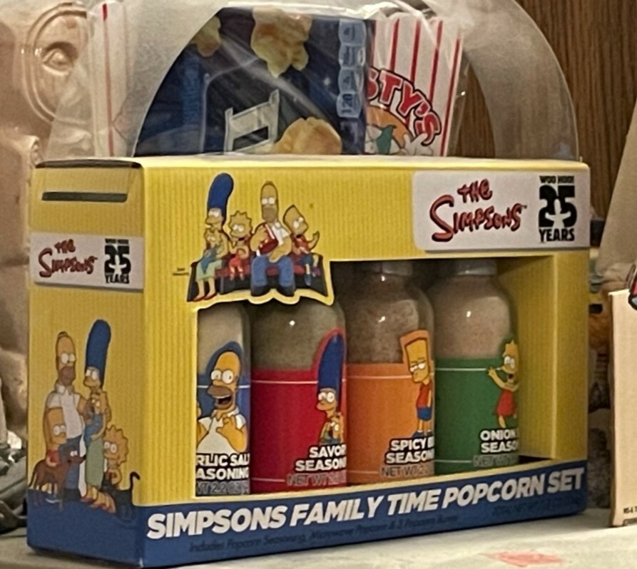 the simpsons family time popcorn set unopened 43377991076 | eBay