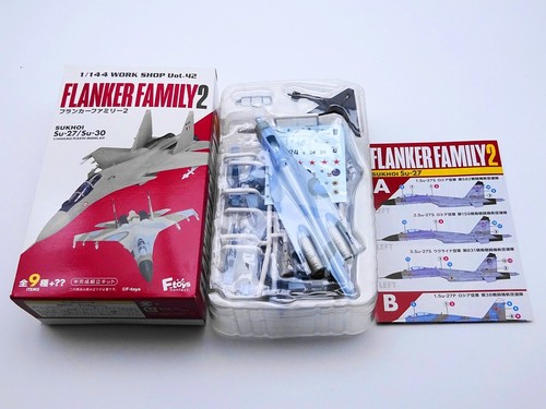 1/144 FLANKER Family 2 #A Su-27S Russian Airforce F-toys + | eBay