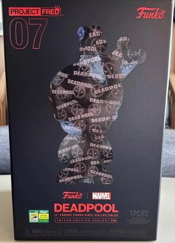SDCC 2024 FUNKO DEADPOOL PROJECT FRED 07 LE750 11” POP! VINYL FIGURE ...