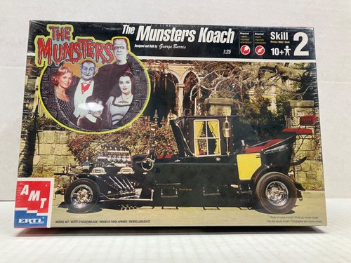 VINTAGE AMT 1/25 SCALE THE MUNSTERS KOACH SEALED MODEL KIT | eBay