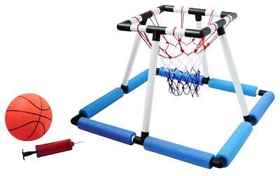 Water Game Set with Net + Mini Basketball + 6" Pump | eBay Australia