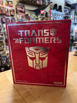 TRANSFORMERS G1 TAKARA REISSUE COLLECTION FILE BOOK BINDER COMPLETE | eBay