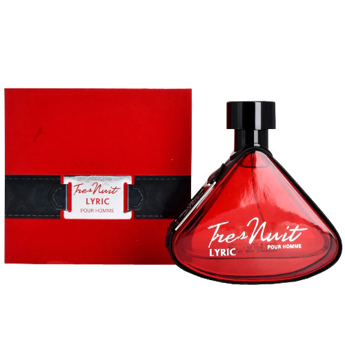 Tres Nuit Lyric by Armaf 3.4 oz EDP Cologne for Men New In Box
