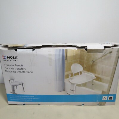 Moen DN7105 Non Slip Adjustable Transfer Bench, Glacier White Missing ...