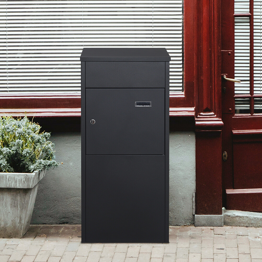 Large Parcel Drop Box Outdoor Porch Secure Box Lockable Package ...