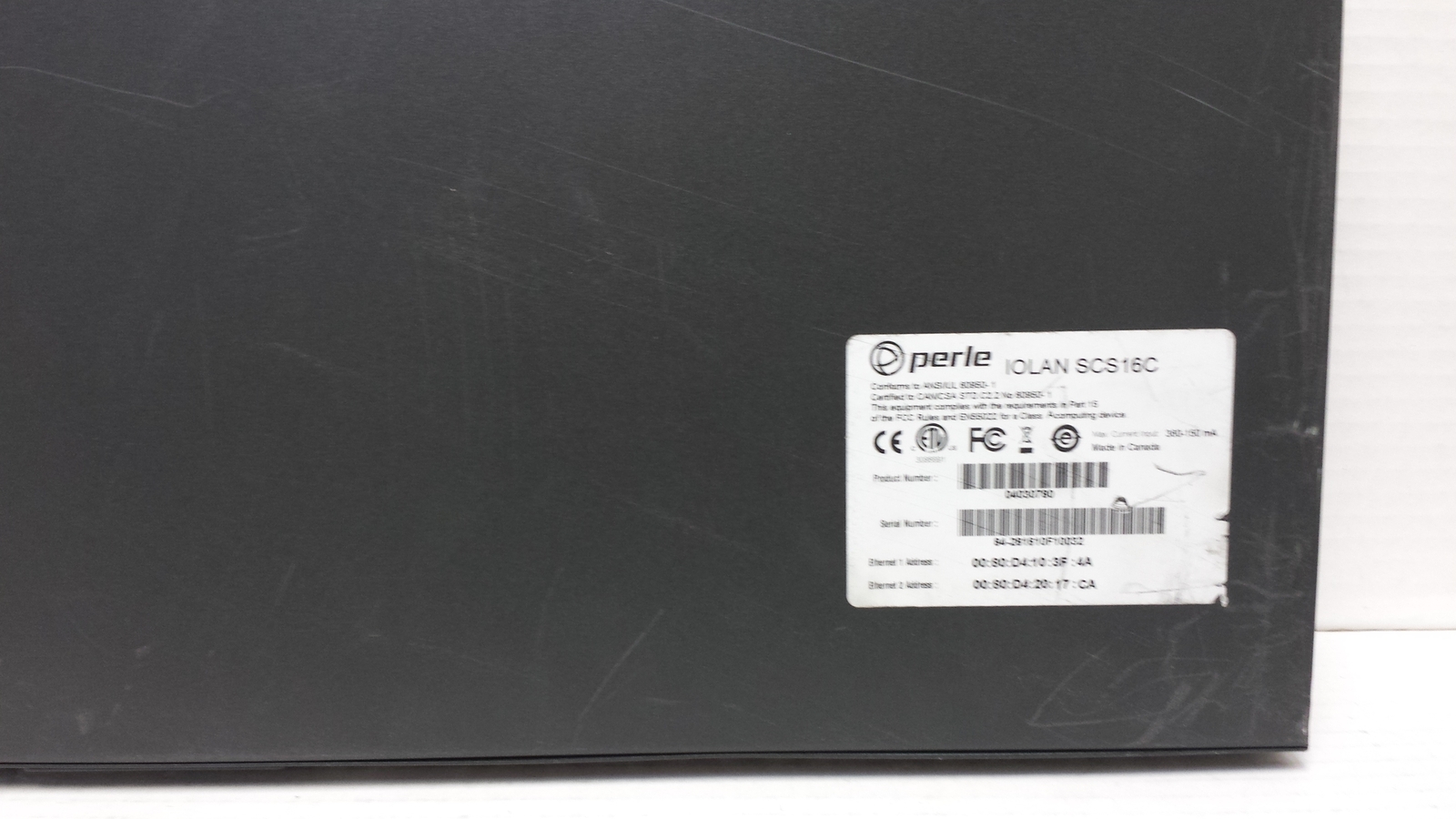 Perle 04030794 IOLAN 16 Port (Dual A/C) dual 10/100/1000 Ports (3 ...