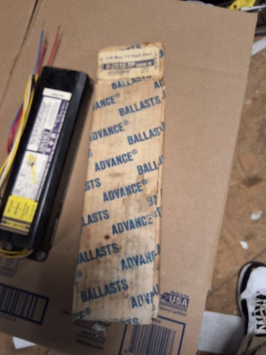Advance Mark III Energy Saver R-2S40-TP Rapid Start Ballast 120V 60Hz ...
