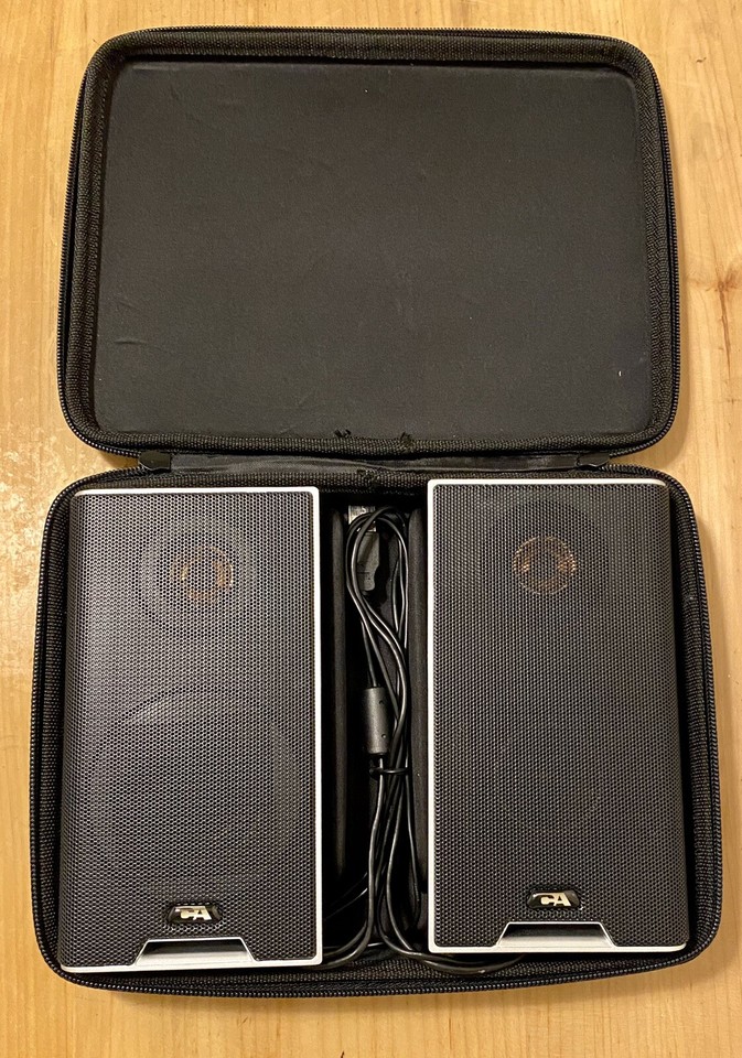 Cyber Acoustics FC CA-2908 Mini USB Speakers | 2.0 Channel | 2 in ...