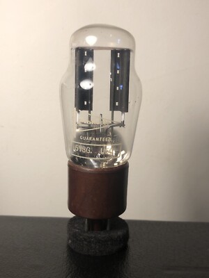 Pinnacle 5Y3G (U50) FW Rectifier Black Plate Tube Valve Used Tests Good ...