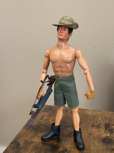 Vintage Action Man Desert Fighter Figure Outfit - NO FIGURE INCLUDED ...
