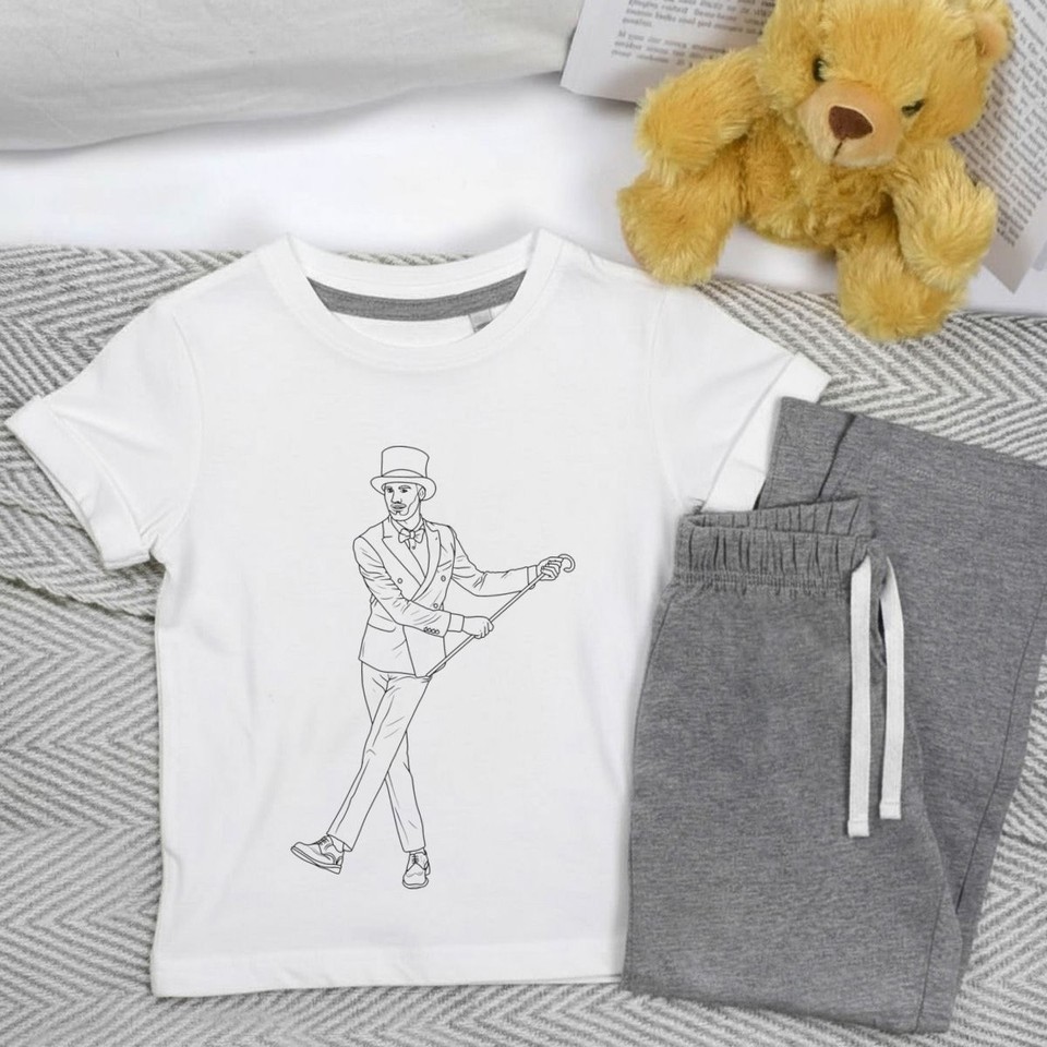 'Fancy Tap Dancer' Kids Nightwear / Pyjama Set (KP047763) | eBay