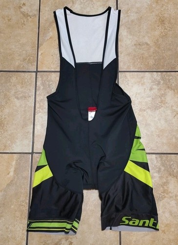 Santic Cycling Bike Bibs Men Padded Tights Bicycle Pants/Tights Size ...