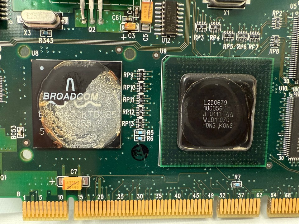 4 Lbs 13 OZ SCRAP COMPUTER BOARDS GOLD & METAL RECOVERY GOLD FINGERS ...