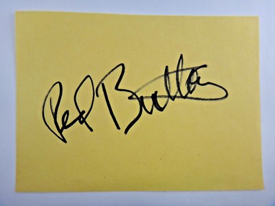 Red Buttons Actor Comedian Signed Autograph Cut | eBay