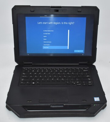 14" Dell LATITUDE RUGGED 5414 Laptop i3-6100U 2.3GHz 16GB RAM 256GB SSD ...