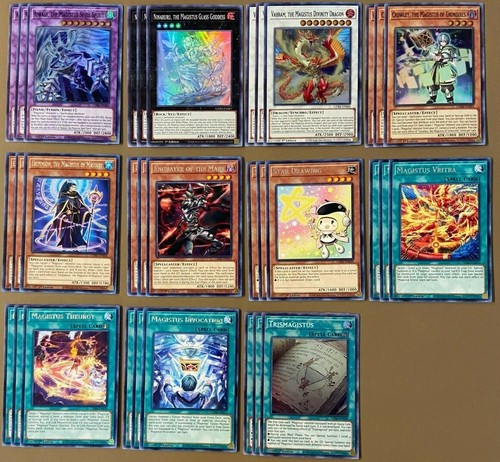Yugioh: Magistus Deck Set w/ Aiwass/ Ninaruru/ Vahram/ Crowley ...