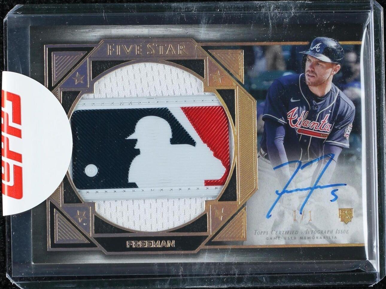 2022 Topps Five Star - Five Star Autographed Jumbo Prime Relics Freddie ...