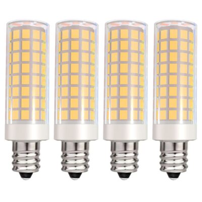 E11 LED Bulb T4 JDE11 Light Bulb Mini Candelabra Base 120Volt for Use ...