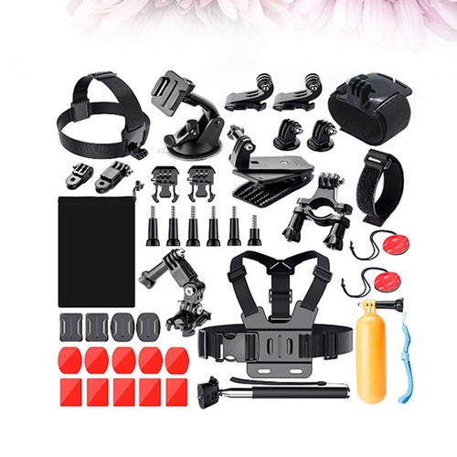42 in Sports Camera Accessories Set Mini Tripod Kit Selfie Stick | eBay