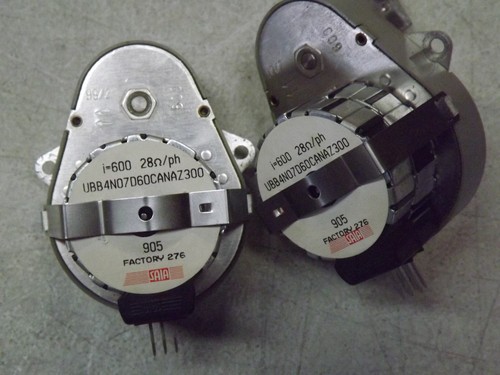 SAIA BURGESS UBB Stepper Motor w/ Gearbox UBB4N07D60CANAZ300 UBB4 905 ...