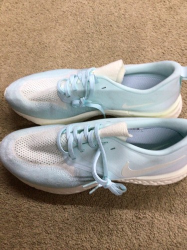 Nike Women's Odyssey React 2 FK Running Shoes Teal Tint Sail AH1016 301 ...