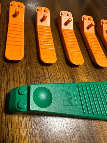 LEGO Brick And Axle Separator Orange Lot Of 7 Removal Tools Human Tool ...