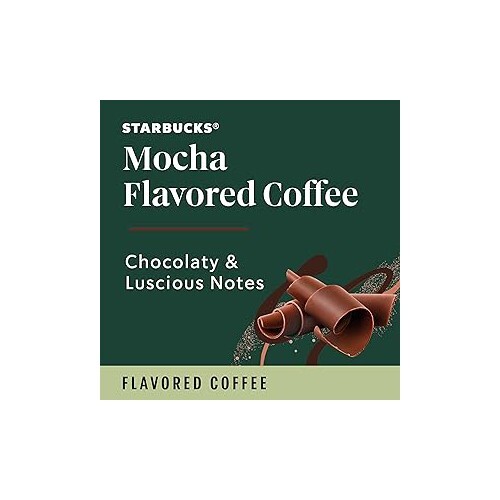 Starbucks Coffee Mocha Ground Coffee 11 oz Bag, Starbucks Mocha Coffee ...