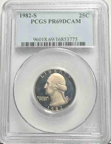 1982-S Washington Quarter Proof PCGS PR69DCAM | eBay