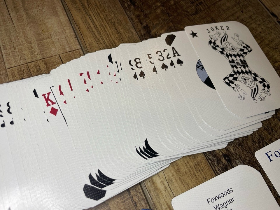 Paulson Foxwoods Casino Playing Cards Deck Poker Blackjack | eBay